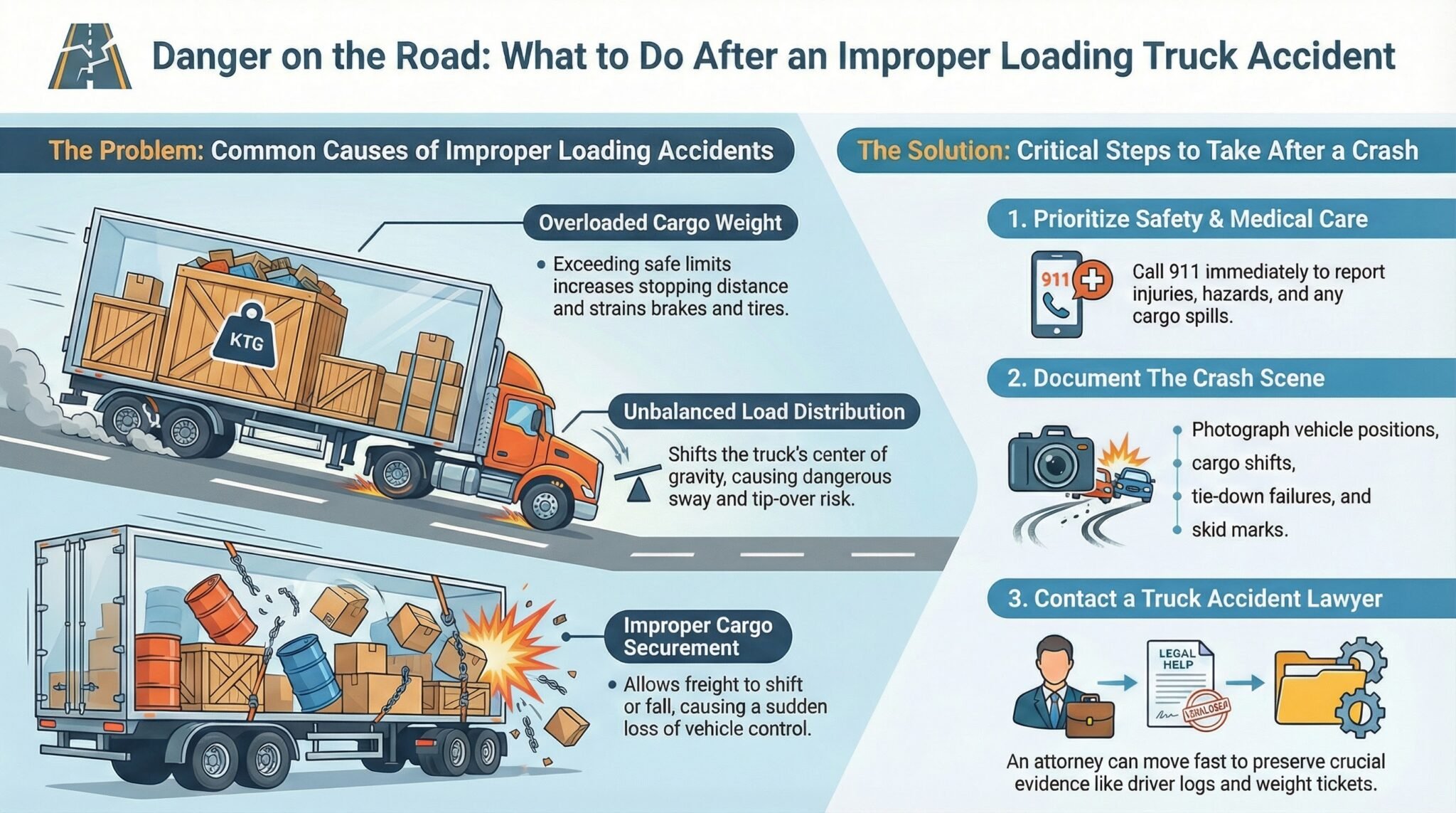 Jacksonville Improper Loading Truck Accident Lawyer | The Law Firm of ...