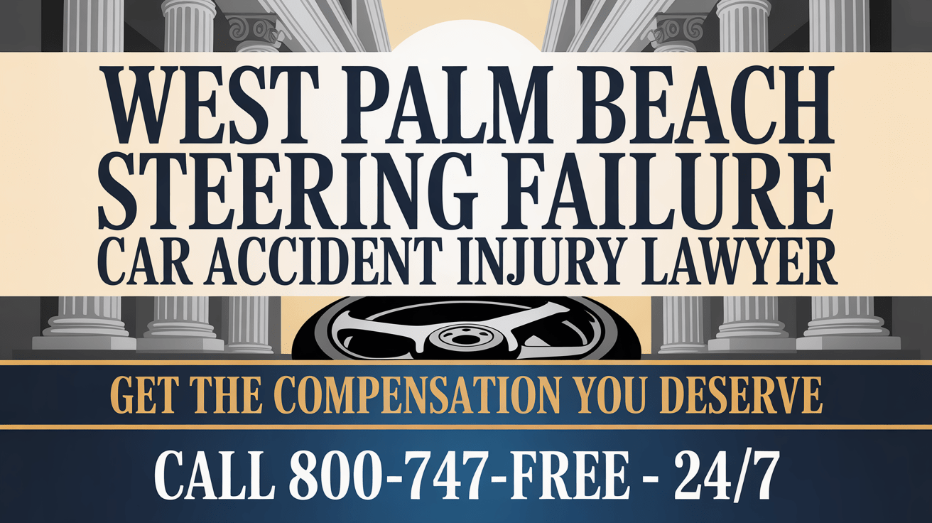West Palm Beach Steering Failure Car Accident Injury Lawyer - The Law ...